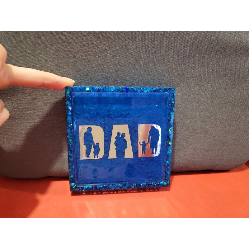 Resin Coaster/ Frames - Quotes or messages in them - Custom